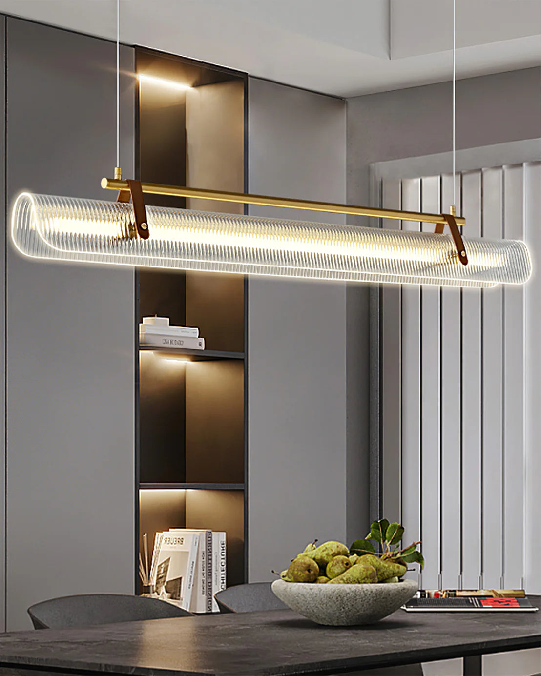 Nami Linear Chandelier – Malane Lighting