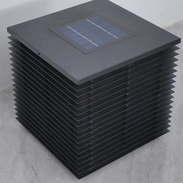 Dojo Lantern Outdoor Lamp With Solar Panel – Malane Lighting